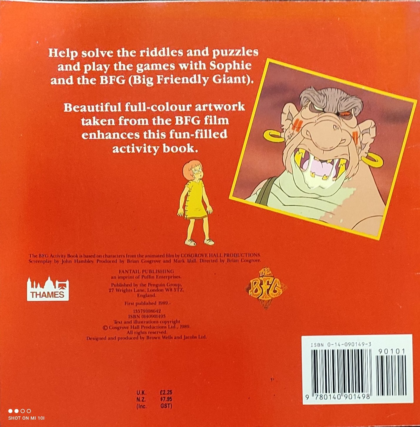 The BFG Activity Book in Colour – Macbeth Publications